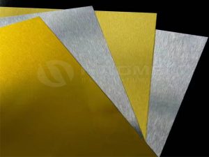 Brushed anodized aluminum | Anodized brushed aluminum